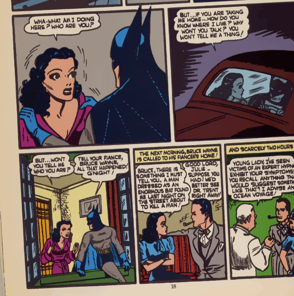 What Batman looked like in the beginning... in 1939
