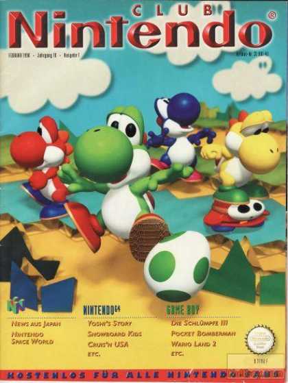 Club Nintendo Cover #50-99
