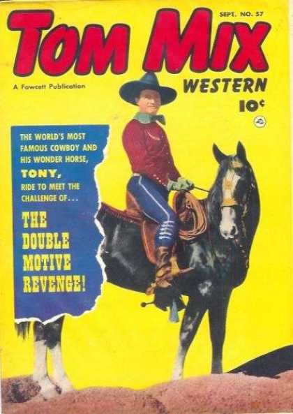 Tom Mix Western Covers #50-99