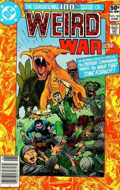 Weird War Tales Covers 100 149 Weird War Tales Covers 100 149
